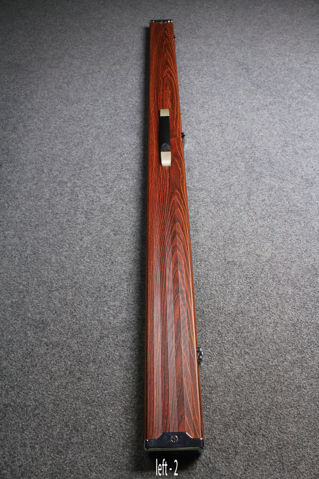 Wide 1 Piece Cue Case Pro Aluminium Snooker Cue Case With Metal Ends 6 ...